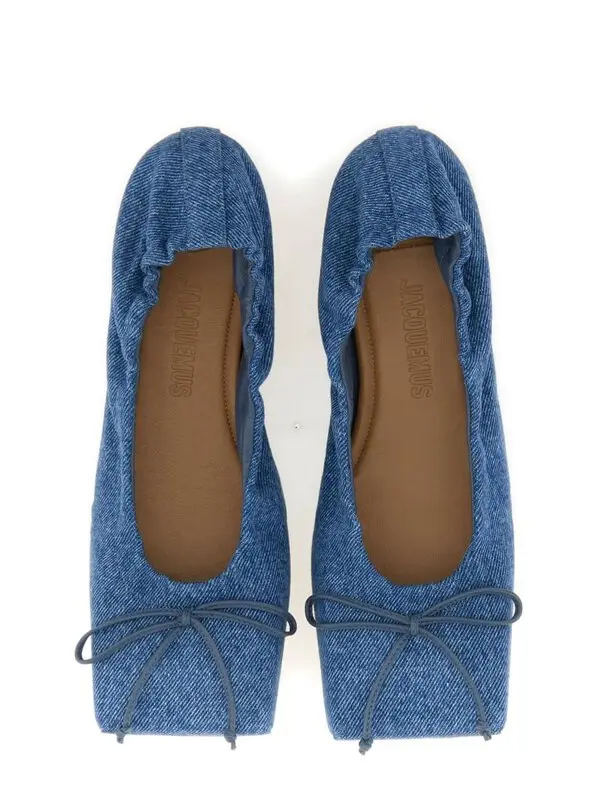 Jacquemus Square Dancer Flats - Blue