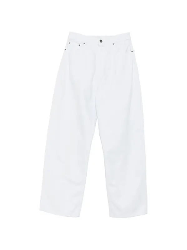 Phoebe Philo Zipped Denim Jeans - Multicolor