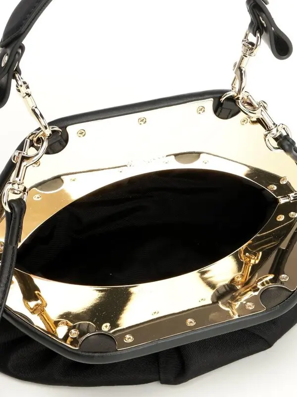 VIVIENNE WESTWOOD Leather Clutch Bag - Black