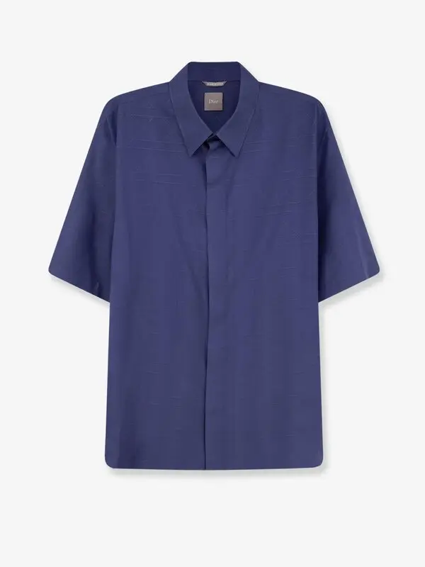 Dior Cannage Silk And Lyocell Shirt - Multicolor