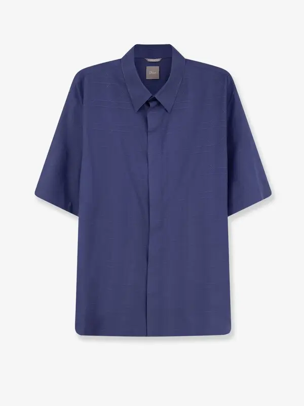 Dior Cannage Silk And Lyocell Shirt - Multicolor