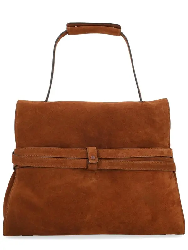 Moschino Tie Me Bag - Brown