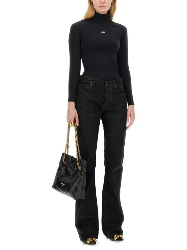 Balenciaga Straight Pants - Black