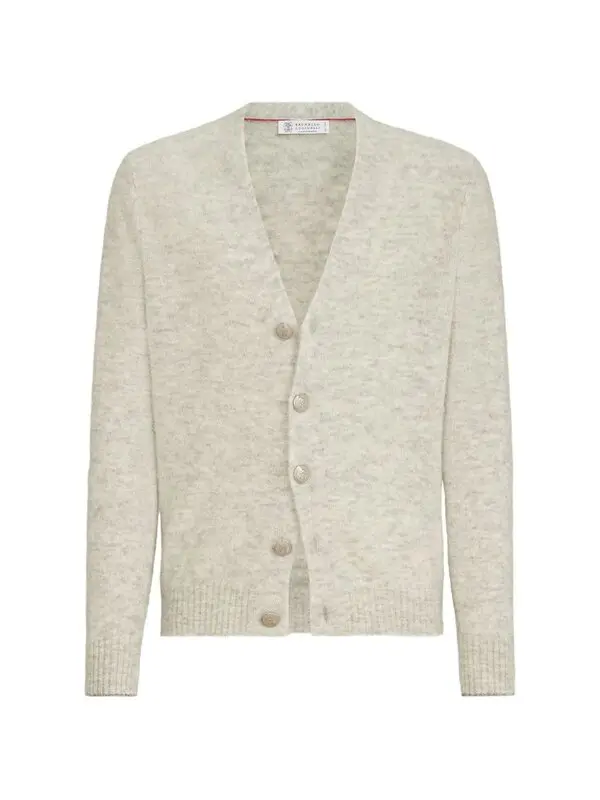 Brunello Cucinelli Wool And Cashmere Cardigan - Multicolor