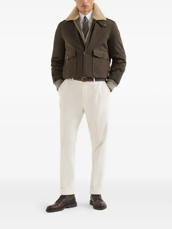 Brunello Cucinelli Wool And Cashmere Cardigan - Multicolor