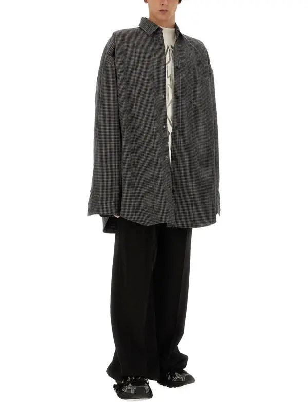 Balenciaga Large Fit Outerwear Shirt