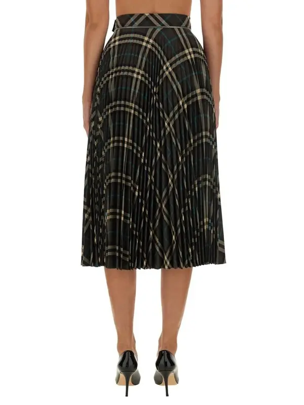 Burberry Squared Skirt - Multicolor