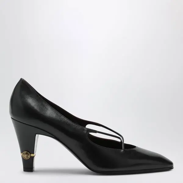 Versace Giulietta Pumps In Leather - Black