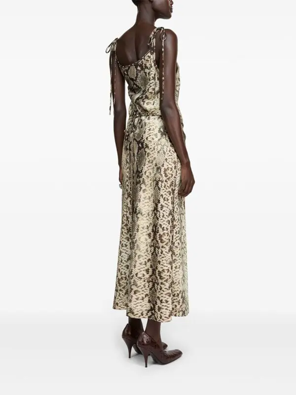 Acne Studios Printed Long Dress