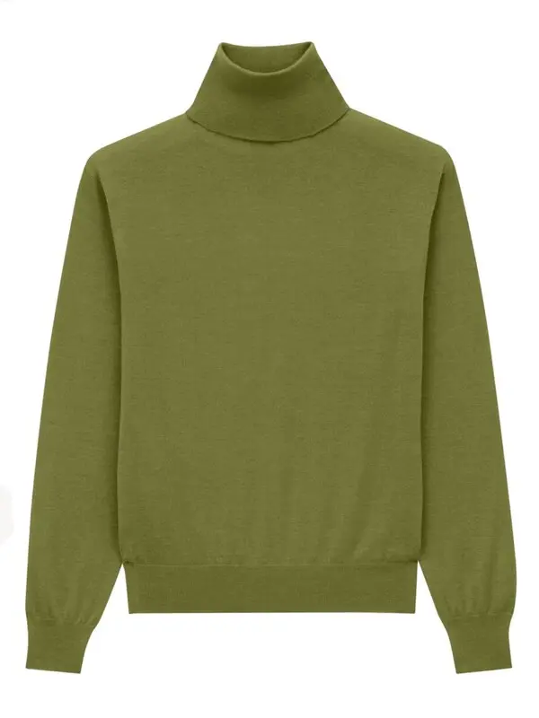 Saint Laurent Cashmere, Wool And Silk Turtleneck Pullover