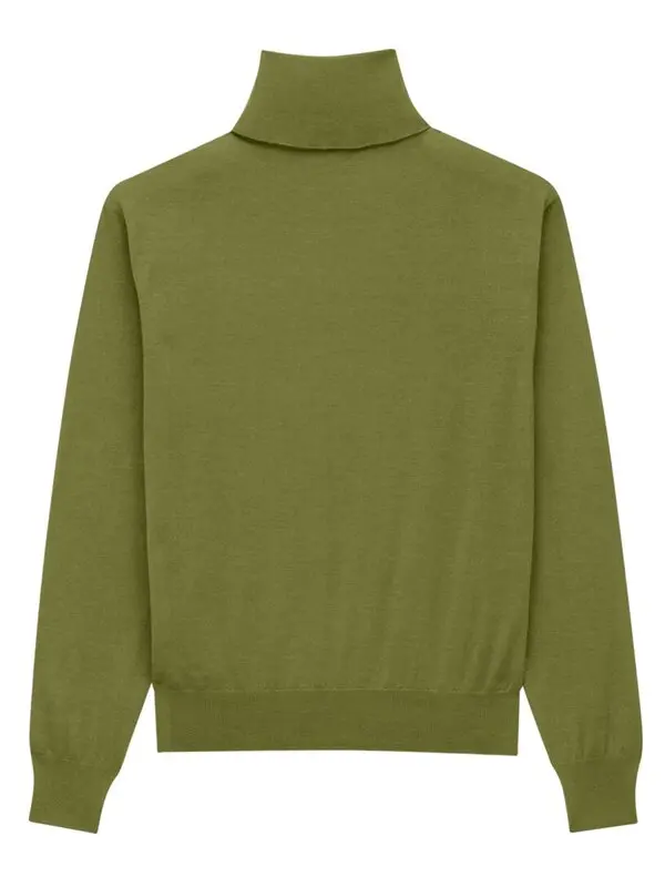 Saint Laurent Cashmere, Wool And Silk Turtleneck Pullover