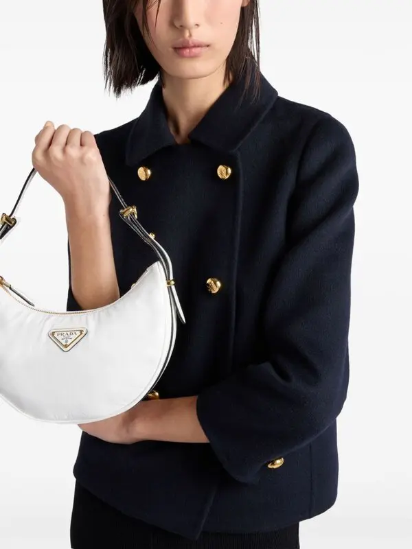 Prada Cashgora Double-breasted Jacket