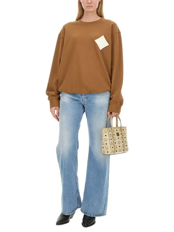 Mcm Logo Sweatshirt - Multicolor