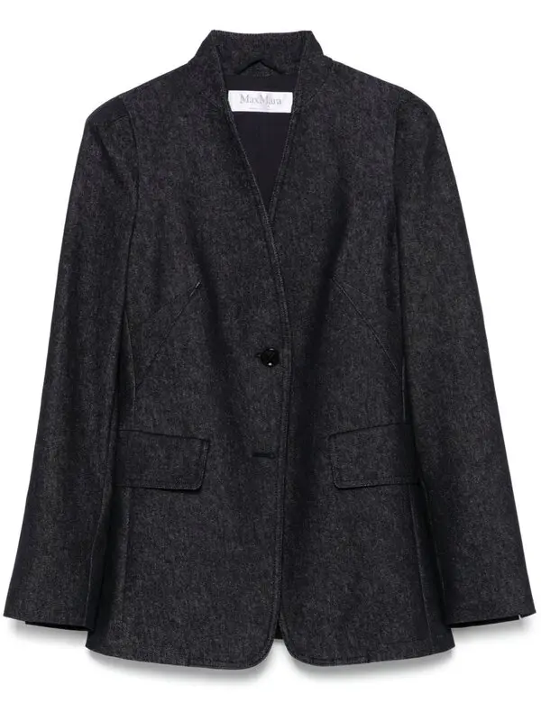 Max Mara Cotton Single-breasted Jacket