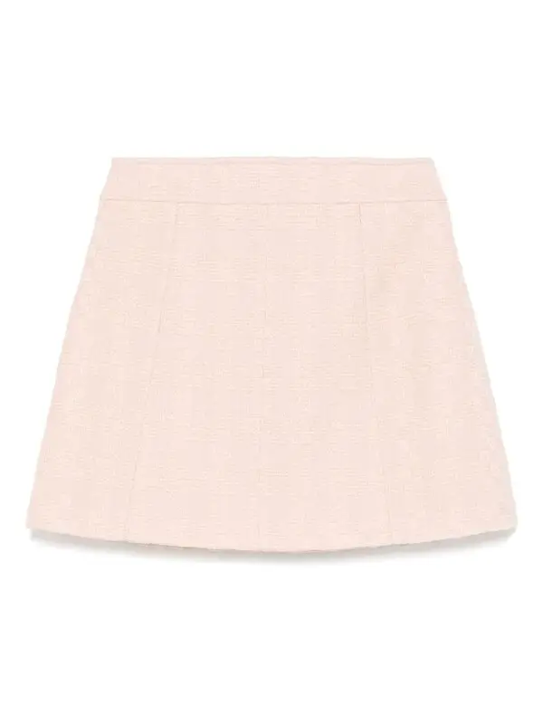 Celine Wool Mini Skirt - Multicolor