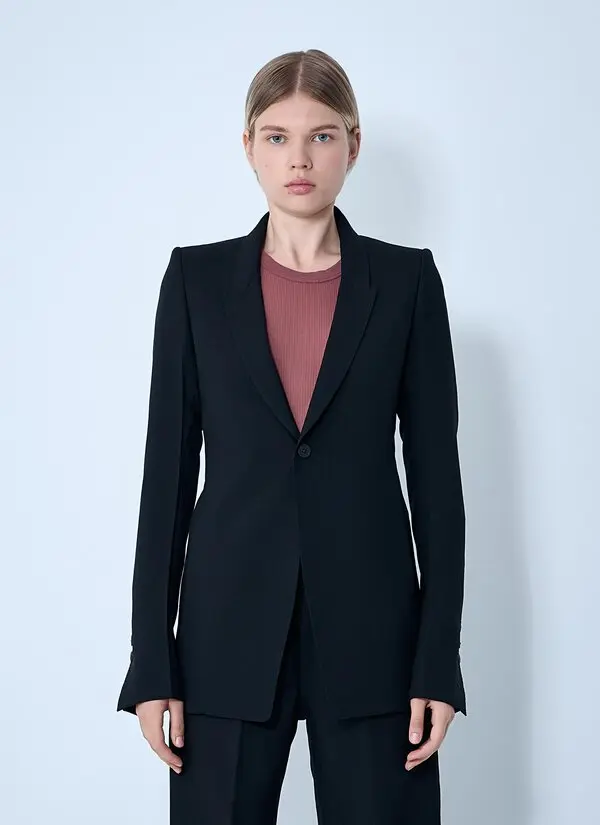 Rick Owens Extreme Soft Single-breasted Blazer