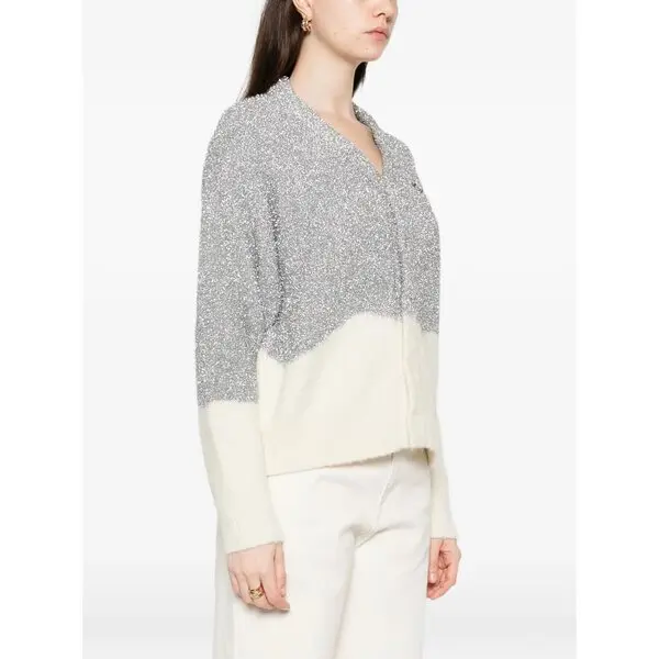 Kenzo Two-tone Embroidered Knitwear Cardigan