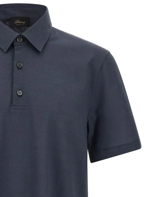 Brioni Cotton Polo Shirt - Multicolor