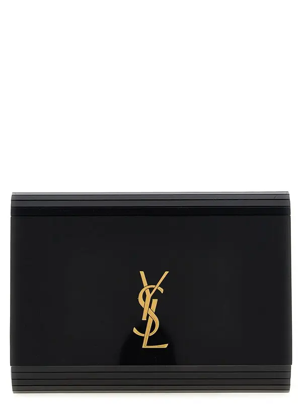 Saint Laurent Minaudière Vicky' Crossbody Bag - Black