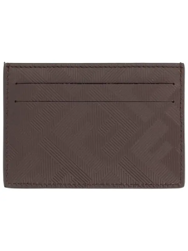 Fendi Leather Card Holder