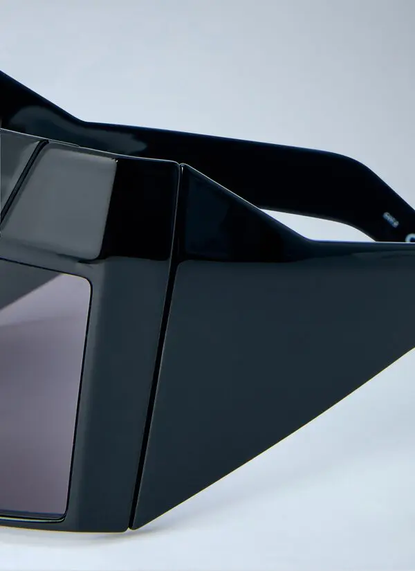 Rick Owens Shield-frame Sunglasses