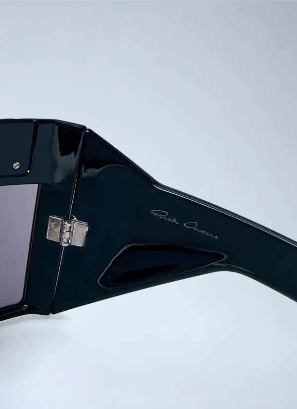 Rick Owens Shield-frame Sunglasses