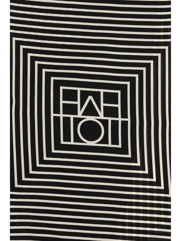 TOTEME Monogram Silk Scarf