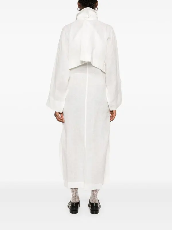 Issey Miyake Long Coat - Multicolor