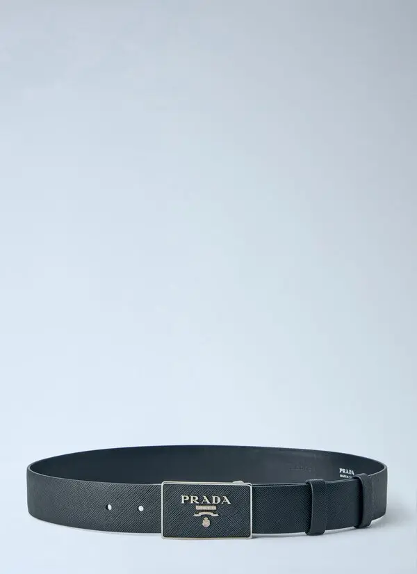 Prada Saffiano Leather Belt