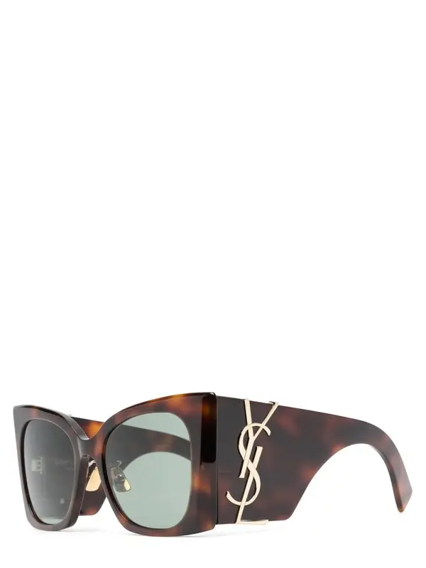 Saint Laurent Sl M119/f Blaze Sunglasses - Brown