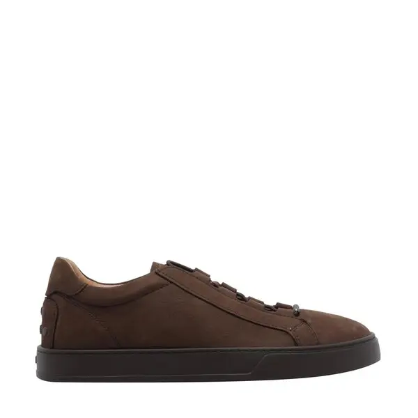 TOD'S Nabuk Sneakers - Brown