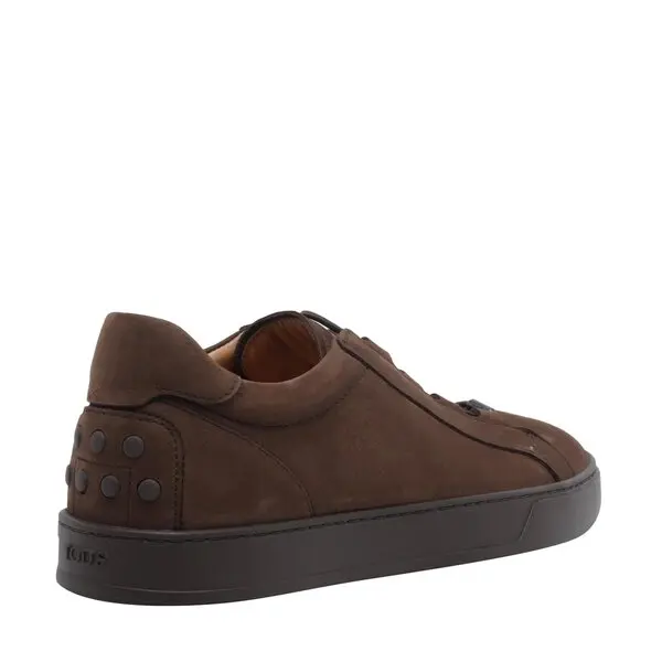 TOD'S Nabuk Sneakers - Brown