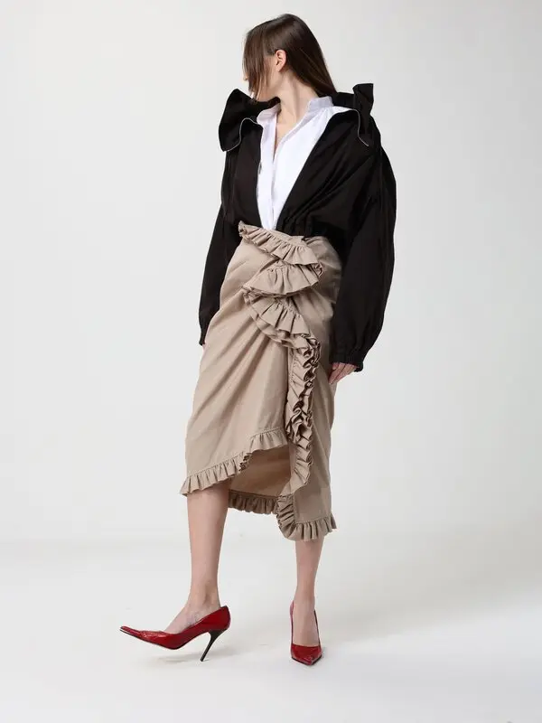 Dries Van Noten Cotton Blend Jacket - Brown