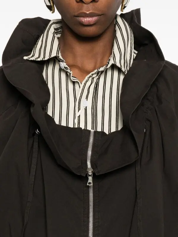 Dries Van Noten Cotton Blend Jacket - Brown