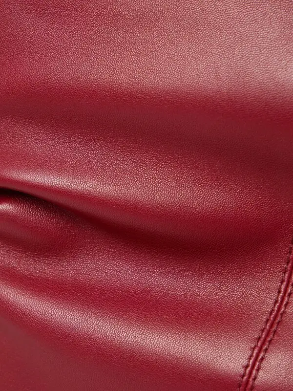 Saint Laurent Leather Skirt