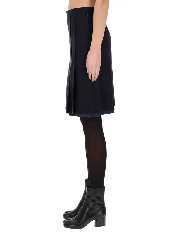 MAISON MARGIELA Wool Midi Skirt