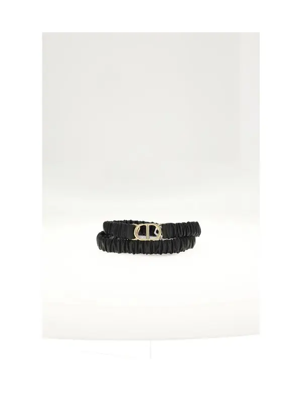 Dior 30 Montaigne Elastic Belt - Black