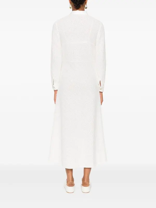 Celine Crochet Cotton Long Dress