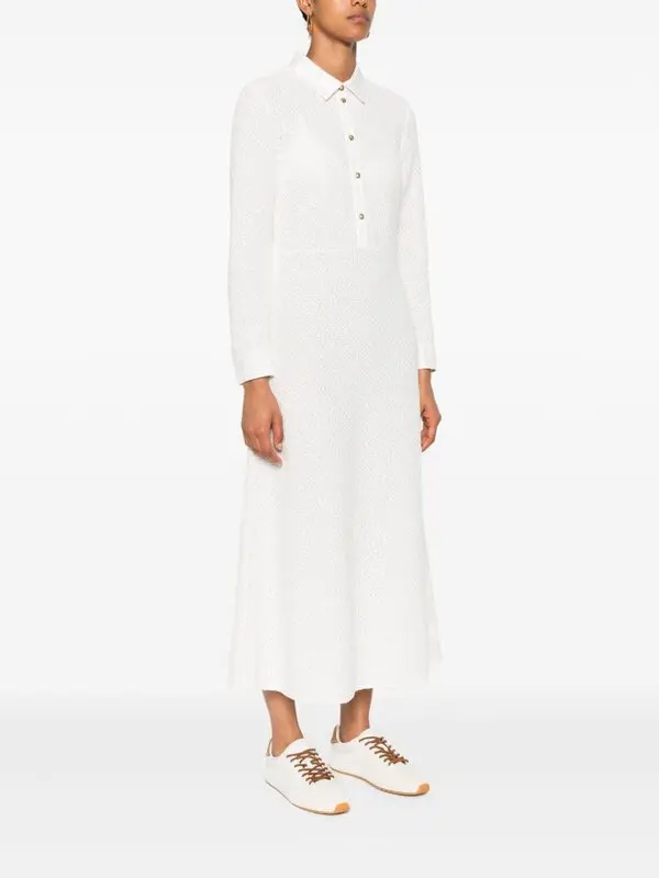 Celine Crochet Cotton Long Dress