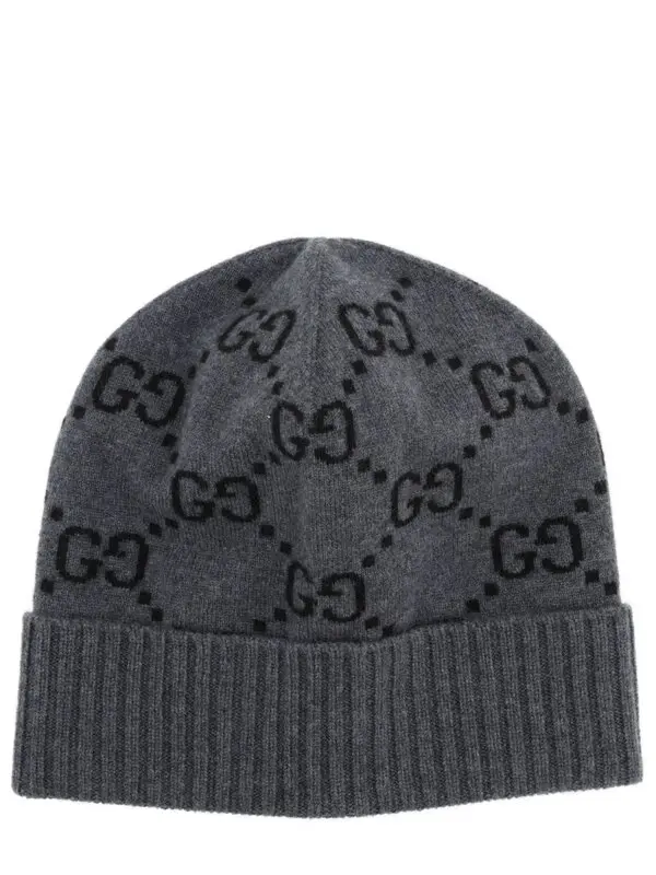 Gucci Cashmere Beanie - Black