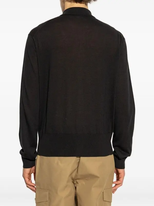 Versace Cotton And Silk Cardigan