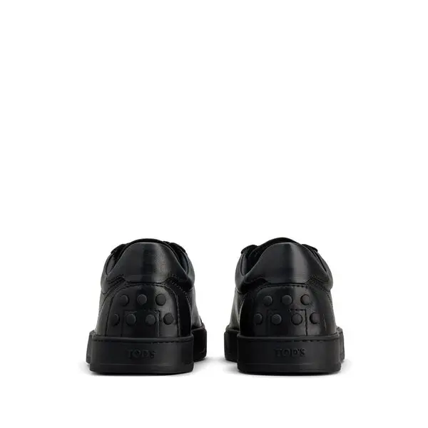 TOD'S Leather Low-top Sneakers - Black