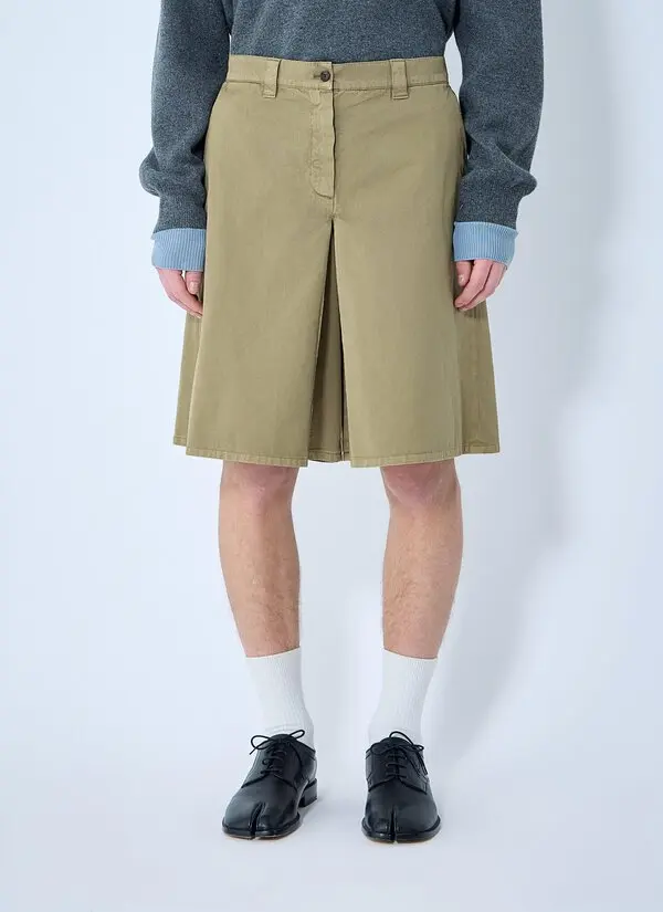 Miu Miu Garment-dyed Skirt