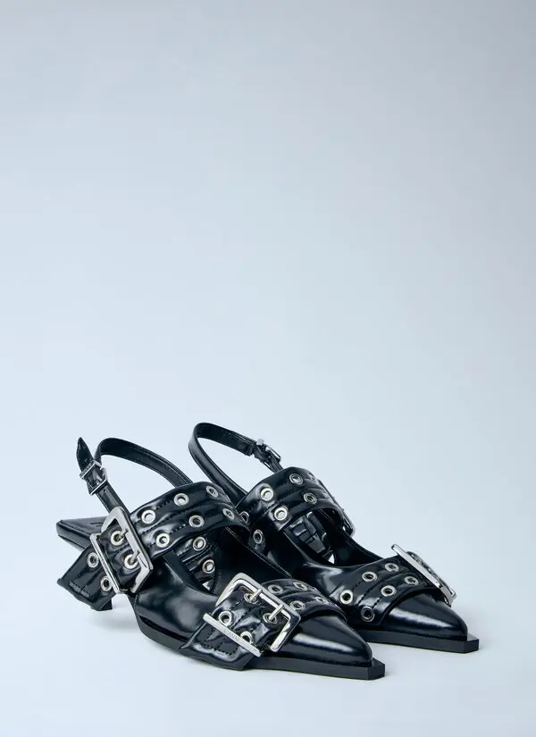 GANNI Slingback Pumps
