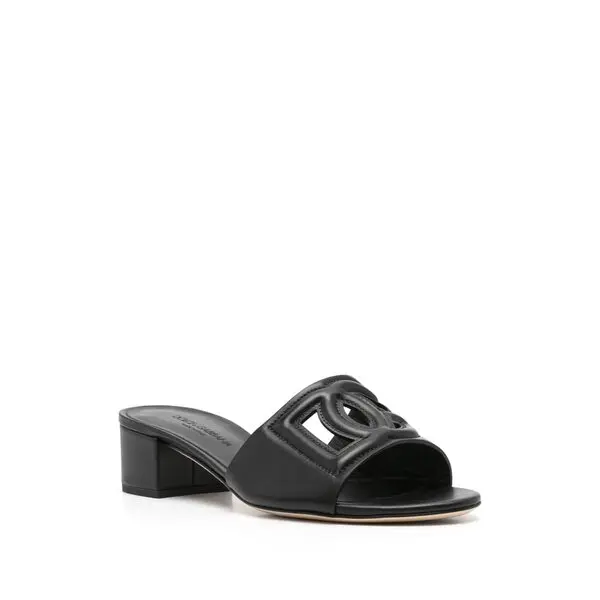 Dolce & Gabbana Bianca Mules - Black