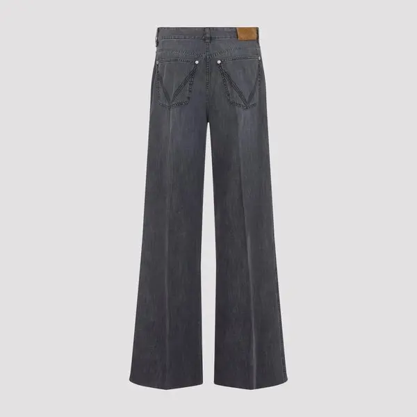 Bottega Veneta Cotton Jeans - Black
