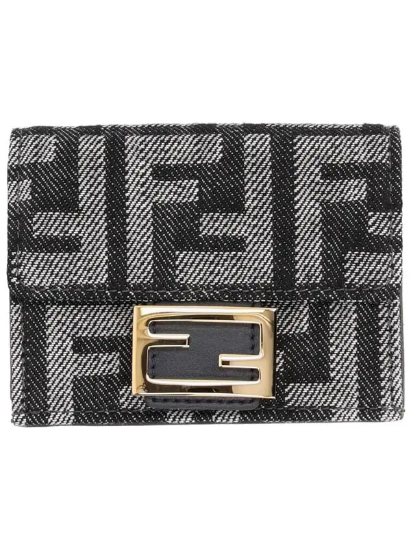 Fendi Trifold Baguette Wallet