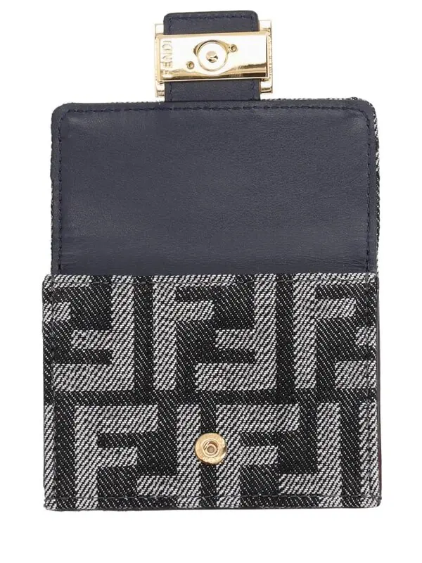 Fendi Trifold Baguette Wallet