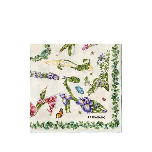 FERRAGAMO Neutrals Scarves - Cream