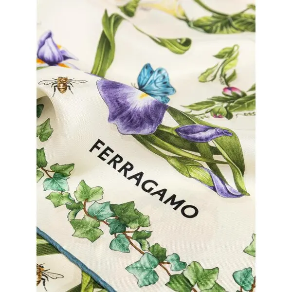 FERRAGAMO Neutrals Scarves - Cream
